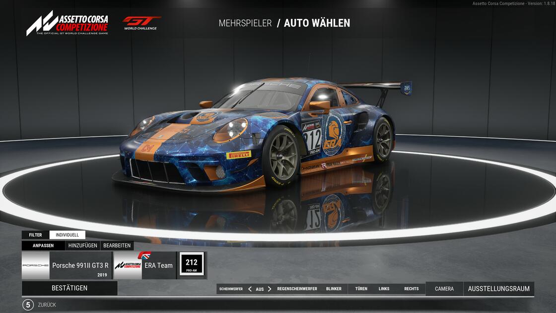 ERA Team Livery 911 II_GT3_R | Awesome Simracing
