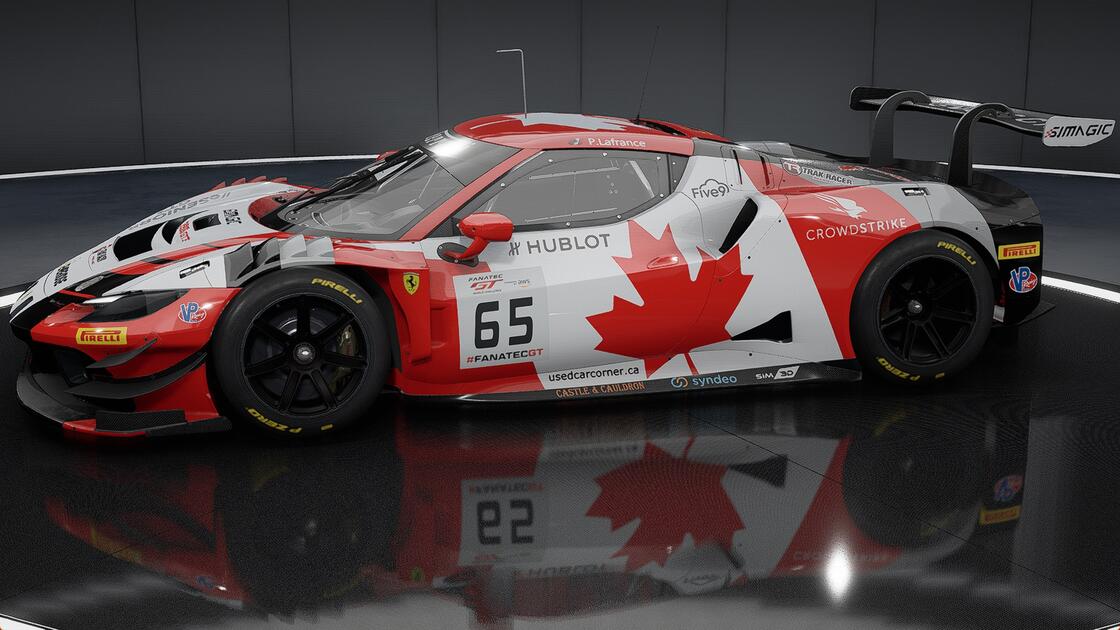 #65 P.Lafrance Ferrari 296 PTW Racing eseniors | Awesome Simracing