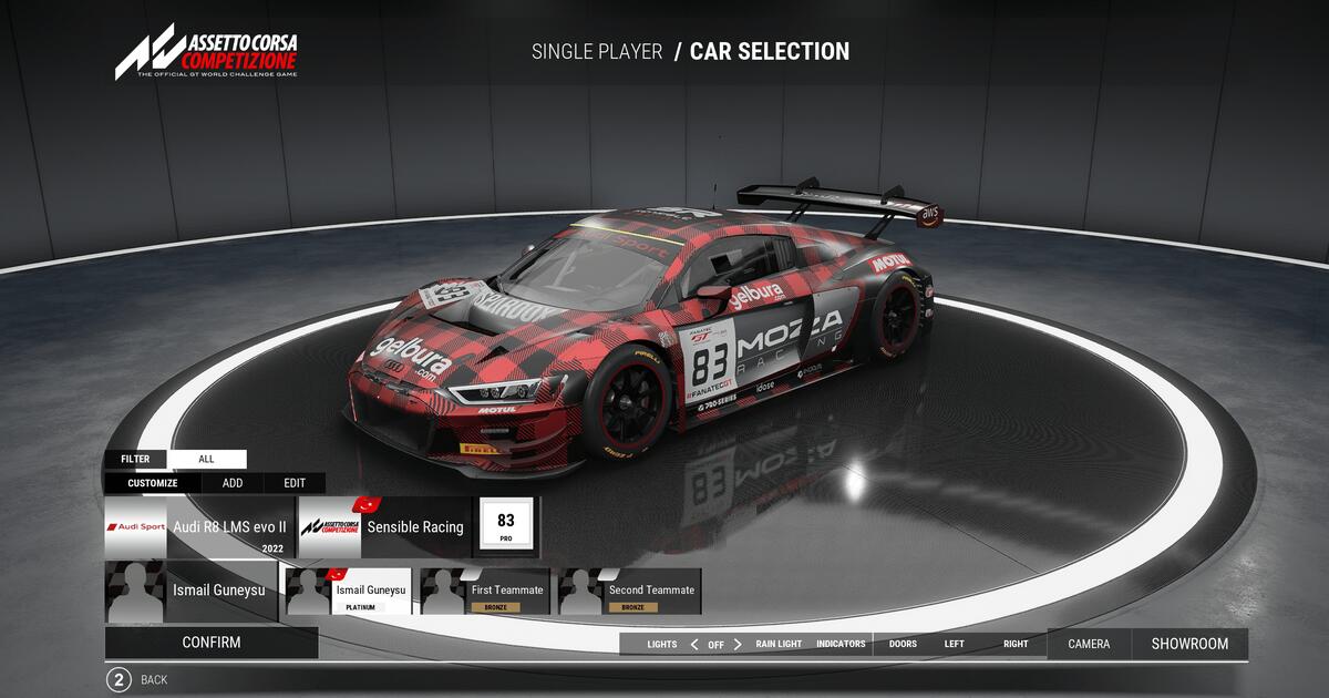 Sensible Racing Moza Challenge Audi Awesome Simracing
