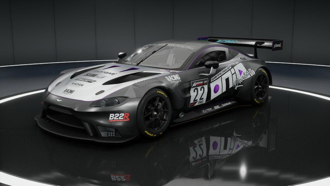 oNiD Racing Aston V8 (Stealth Edition) | Awesome Simracing