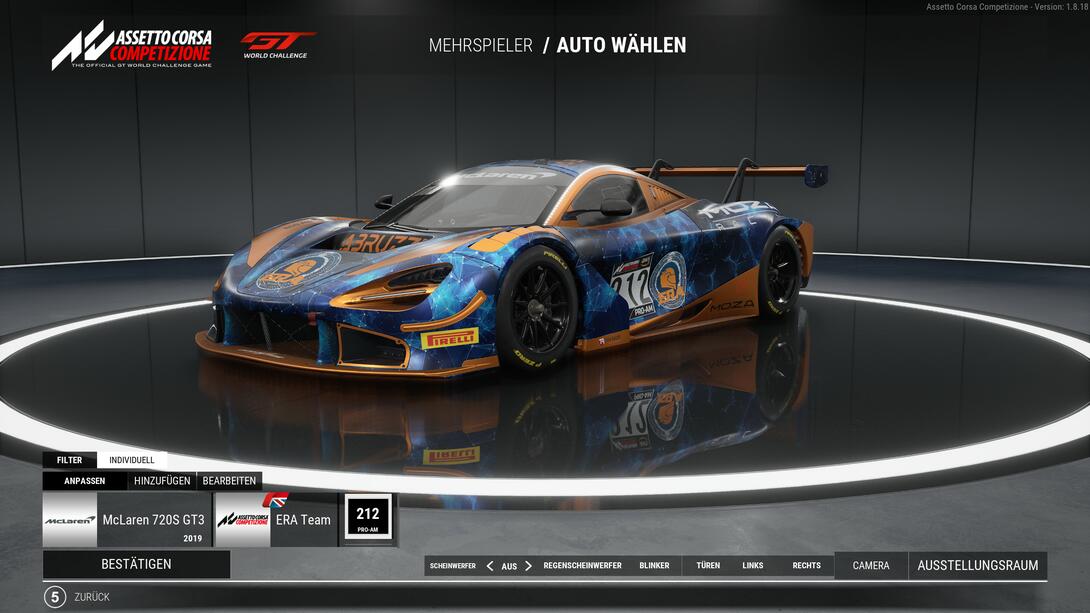 ERA Team Livery 720s | Awesome Simracing