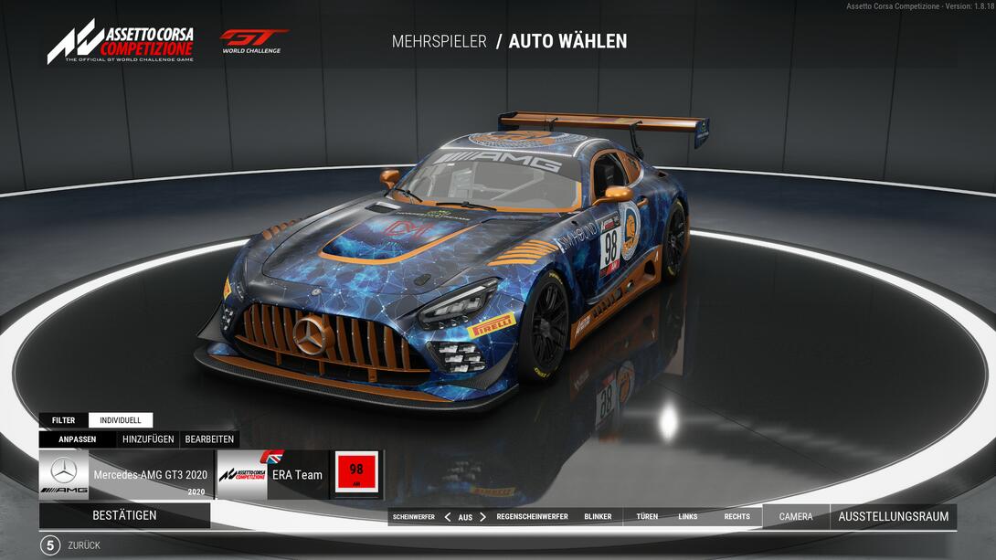 ERA Team Livery Mercedes AMG evo | Awesome Simracing