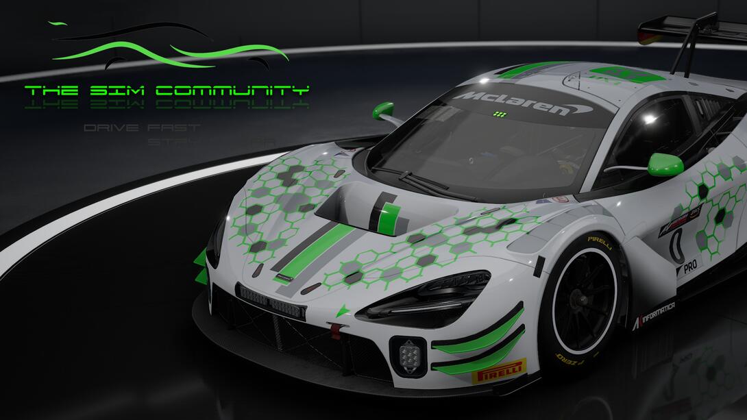 The_SIM_Community_McLaren_720S_GT3_Evo_2023 | Awesome Simracing