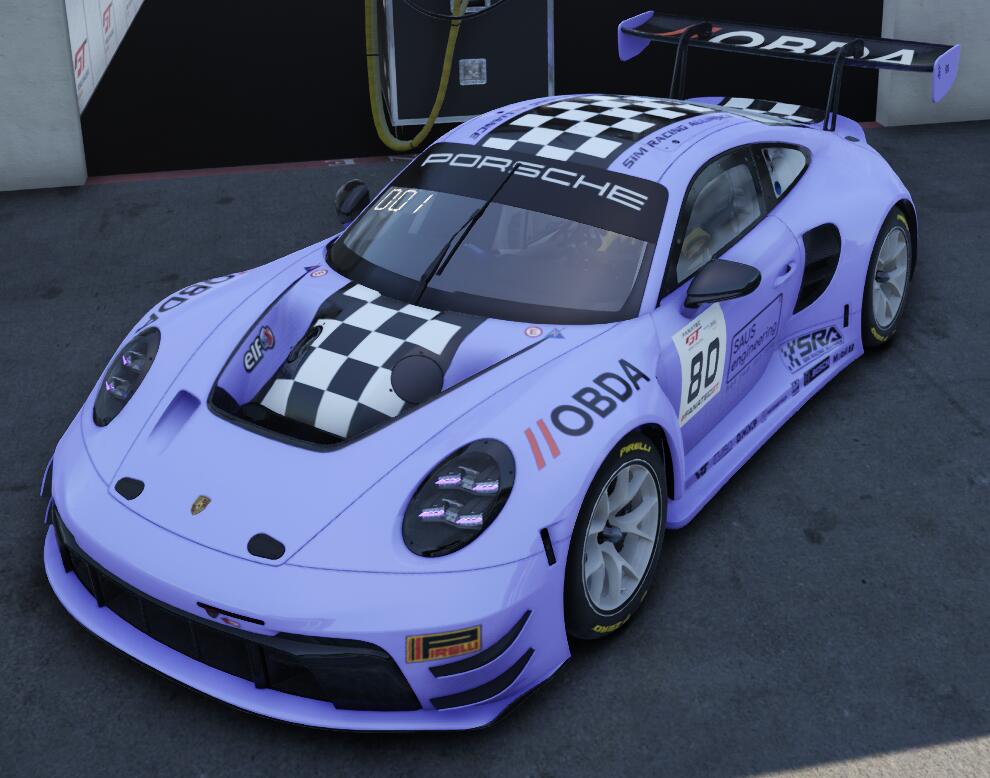 checkedPalePurple992-80-OBDA | Awesome Simracing