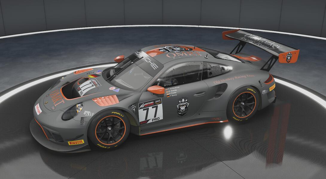OMRT Posche 911 II GT3 Orange | Awesome Simracing