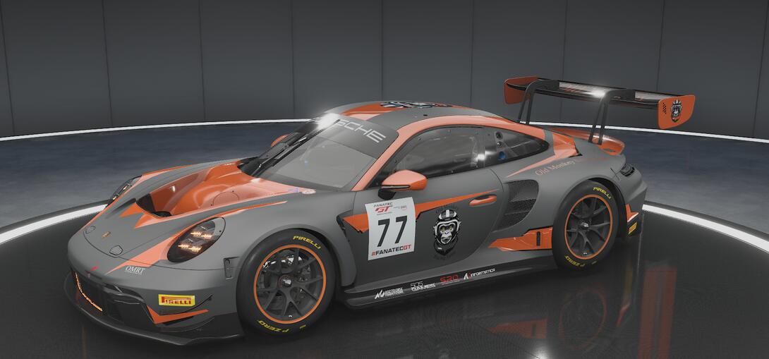 OMRT Posche 992 GT3 R Orange | Awesome Simracing