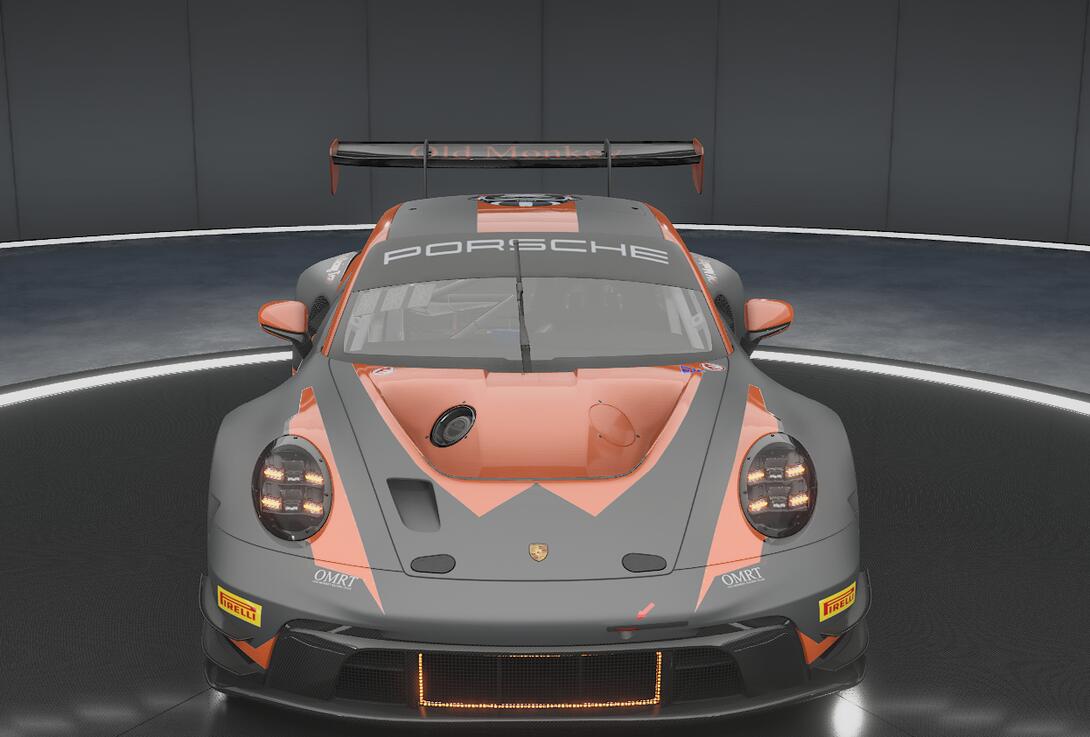 OMRT Posche 992 GT3 R Orange | Awesome Simracing