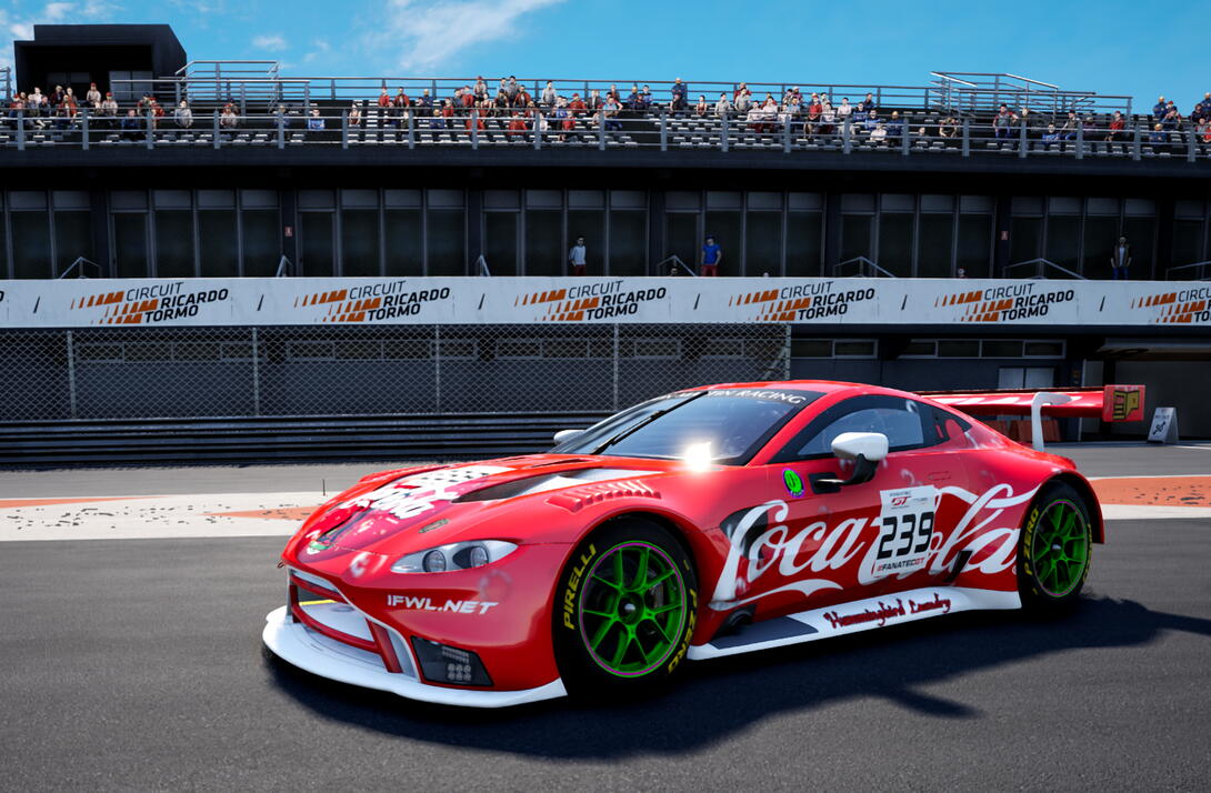 #239-Johnson-AMR-V8-Coke | Awesome Simracing